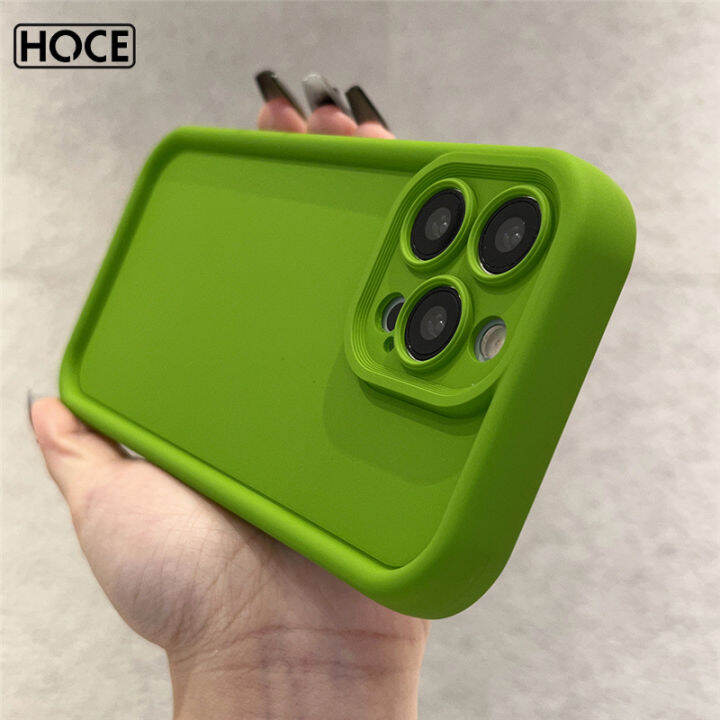 CSCR Candy Color Soft Silicone Phone Cases For iPhone 11 12 13 14 Pro Max X XR XS Max 14 Plus ...