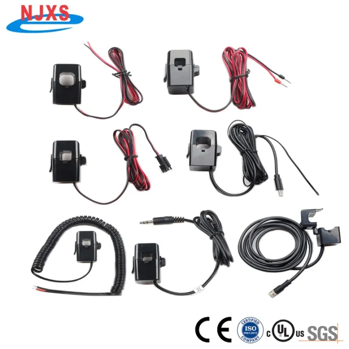 High Frequency Open Type Current Transformer Ac Multiple Cables Split Core Ct 2 5ma 25ma 50ma