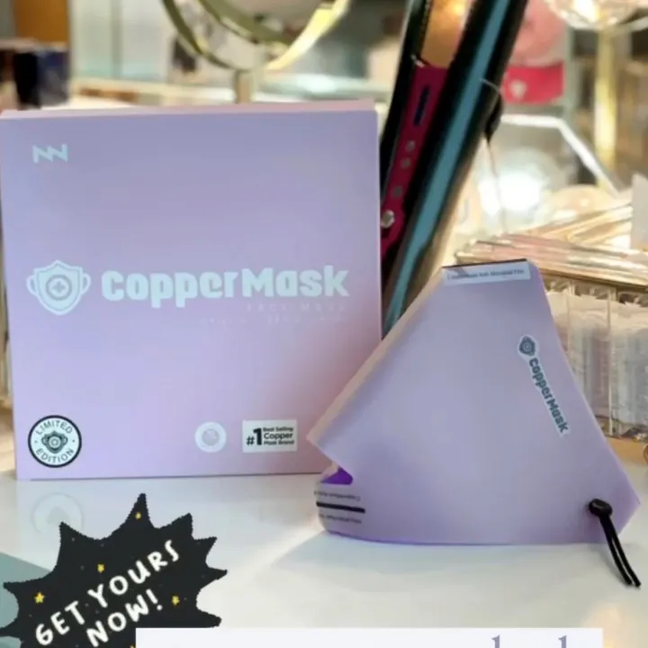 LIMITED EDITION COPPERMASK 2.0 in LIGHT PURPLE | Lazada PH
