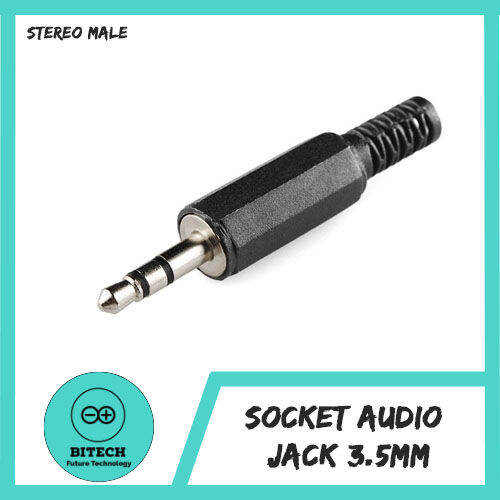 Jack Socket Audio Stereo Male 3.5mm | Lazada Indonesia