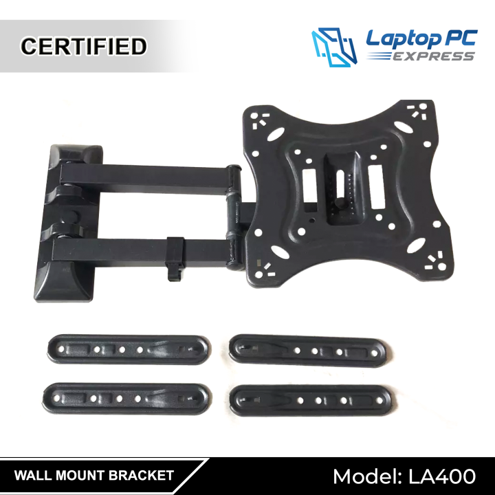 LA400 TV Wall Mount Swivel and Tilt Bracket | Fits for 26 - 55 inch | Load Capacity up to 35kg ...