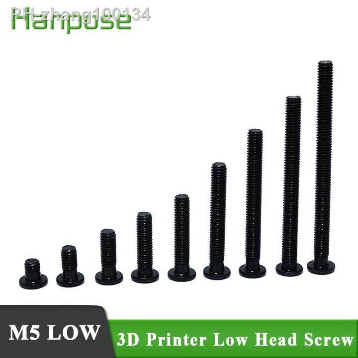 10 Pieces/Lot Open Engraving Machine Driver M5 Thin Low Head Screw For ...