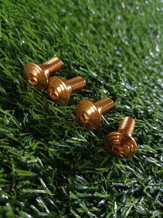 Honda beat fi / click disc bolts heng Gold | Lazada PH