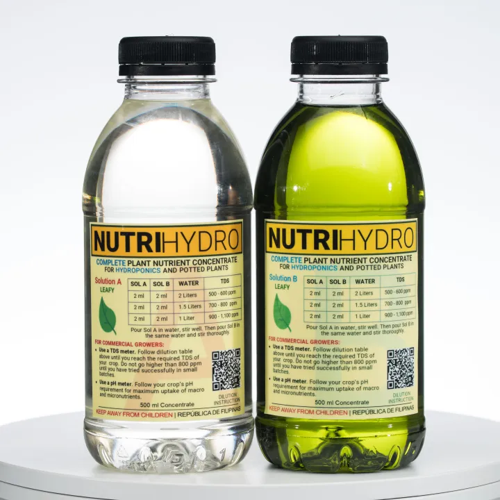 Leafy Greens Nutsol | NutriHydro Nutrient Solution Concentrate for ...