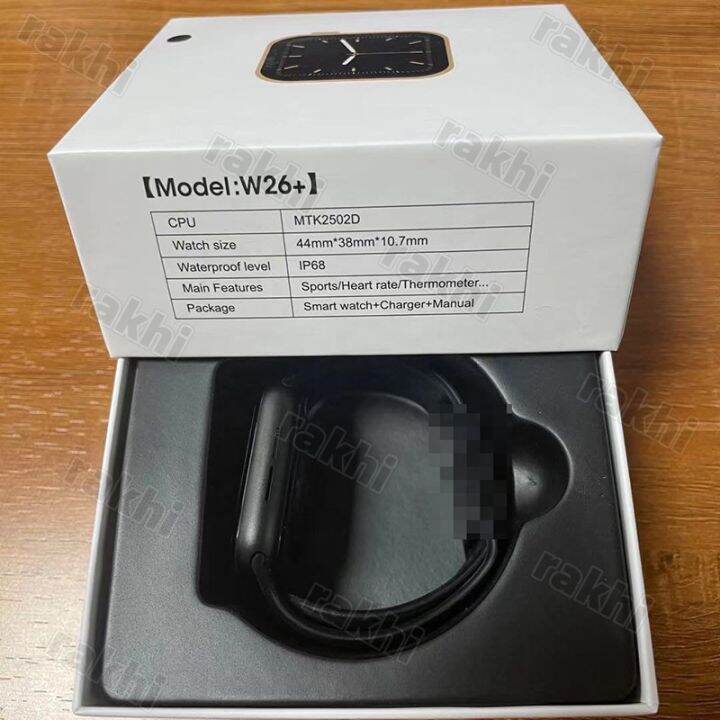 W26+ Smart Watch 40mm 44mm Bluetooth Connected Watch Men's and Women's Waterproof Watch | Lazada PH