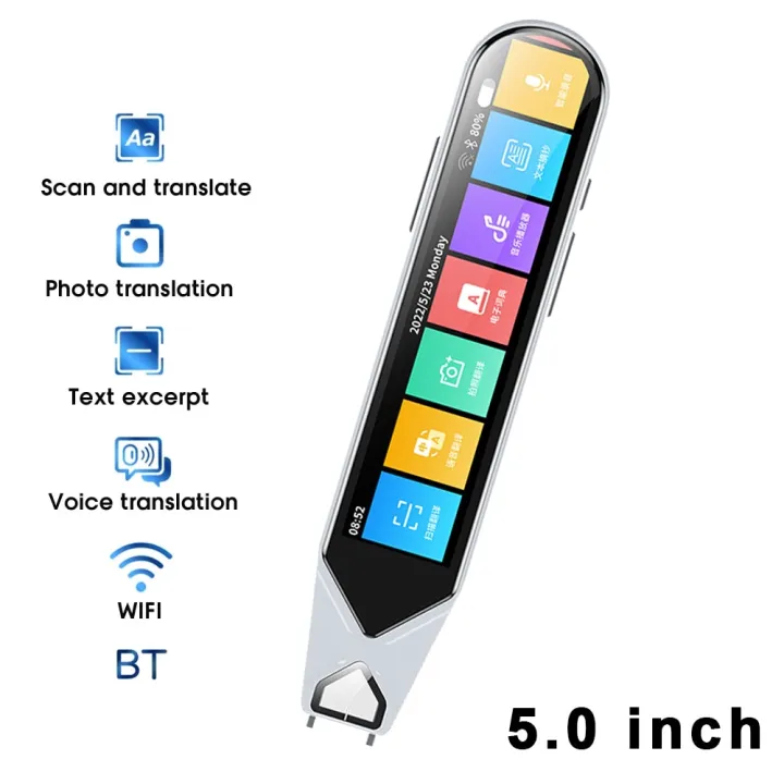 New MD08 Portable Pen Scanner 116 Languages Translation Pen Scanner ...
