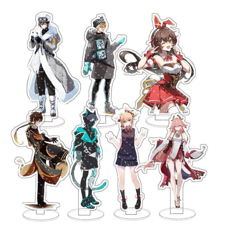 Yuanshen standing cards around the game Di Luke standing cards Yuanshen ...