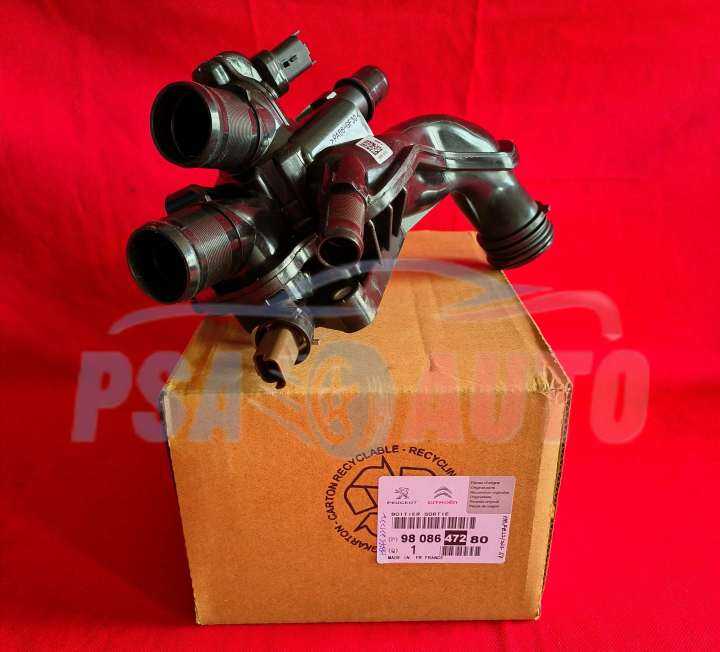 Thermostat Housing with Switch (9808647280) for Peugeot 508 1.6 | Lazada
