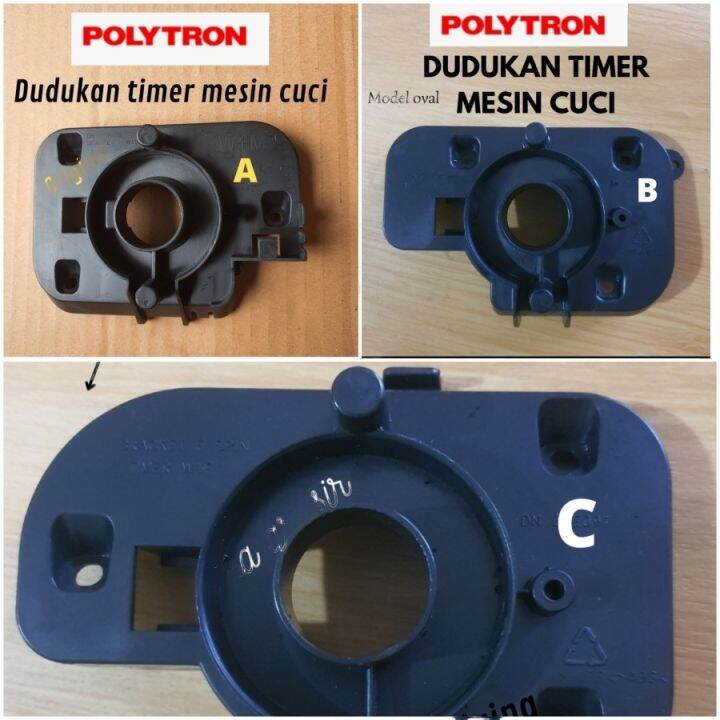Selektor Dudukan Timer Mesin Cuci Polytron ORIGINAL | Lazada Indonesia