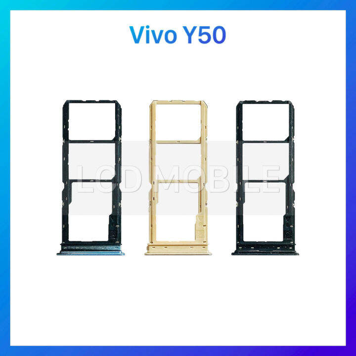 ถาดใส่ซิมการ์ด | Vivo Y50 | SIM Cards Tray | LCD MOBILE | Lazada.co.th