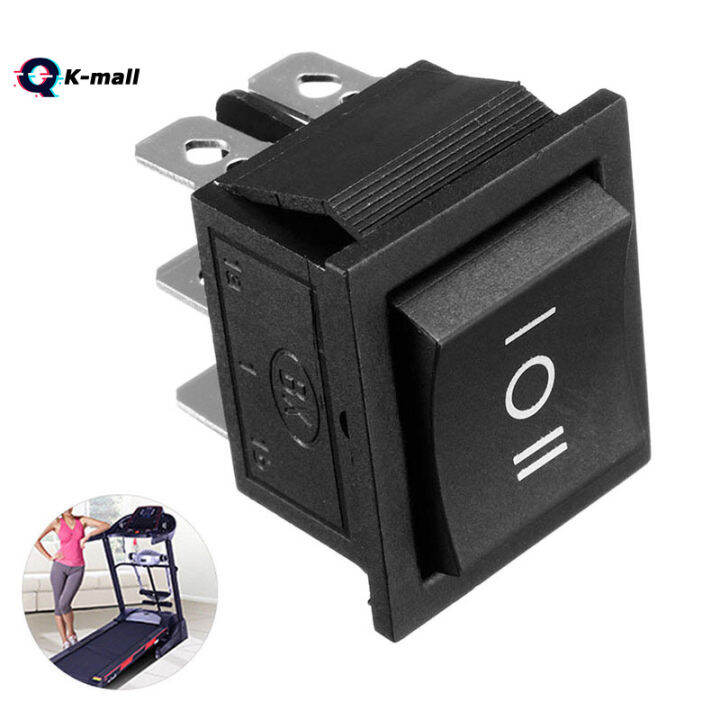 K-Mal 6 Pin 3 Position Boat On-Off-On Momentary Rocker Switch DPDT 16A ...