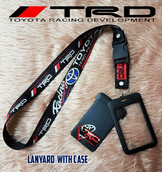 TRD TOYOTA LANYARD ID LACE KEY HOLDER | Lazada PH