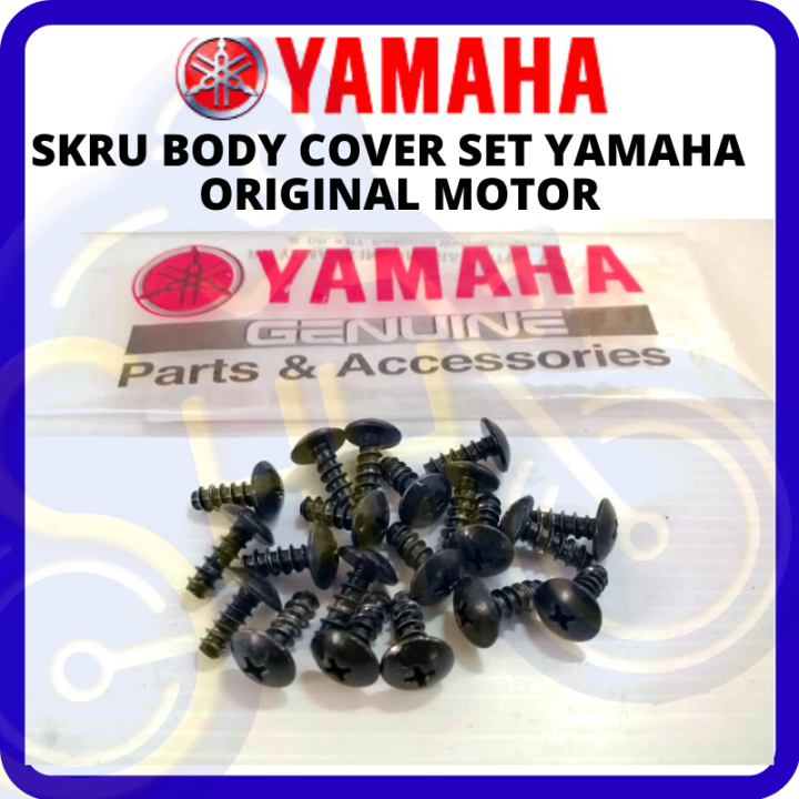 [1PCS SKRU DRIVER] 1 PCS ORIGINAL MOTOR SKRU SRCEW BODY COVER YAMAHA ...
