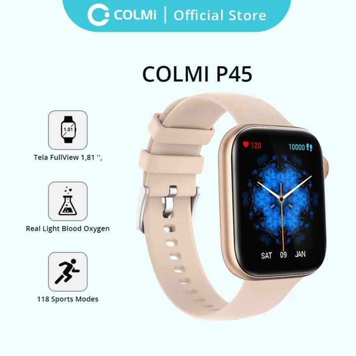 COLMI P45 1.81 Inches Calculator Smartwatch Bluetooth Calling IP67 ...