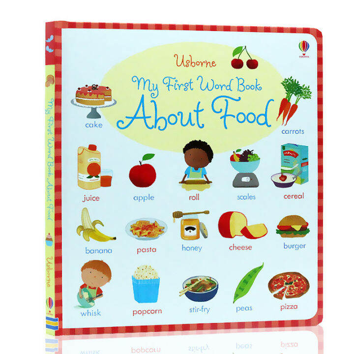 milumilu My first word book about food Usborne Children's word early ...