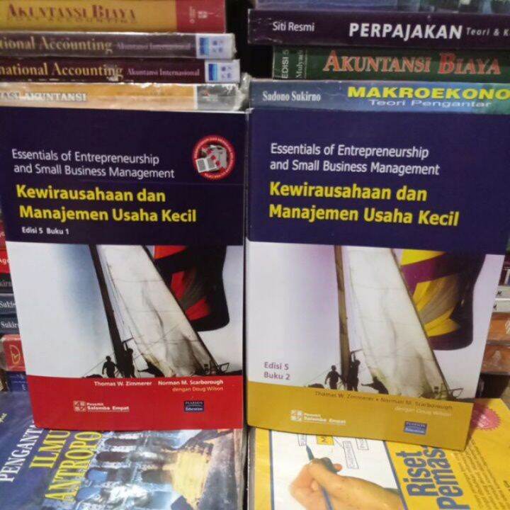 Kewirausahaan dan Manajemen Usaha Kecil edisi 5 buku 1 dan buku 2 by ...