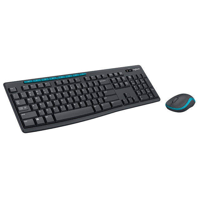 Logitech MK275 Wireless Keyboard & Mouse Combo 2.4GHz Wireless Compact ...
