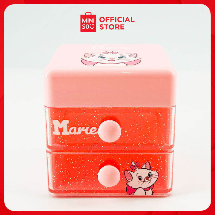 MINISO Disney Cat Collection Mini Flip-Lid Storage Box (Marie) | Lazada PH