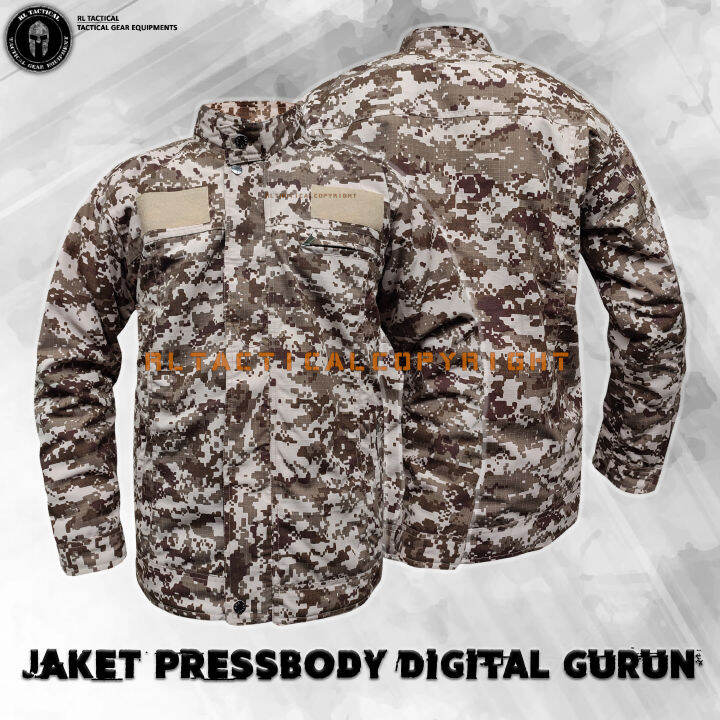 Jaket Loreng Tactical/Dessert Army RL TACTICAL | Lazada Indonesia
