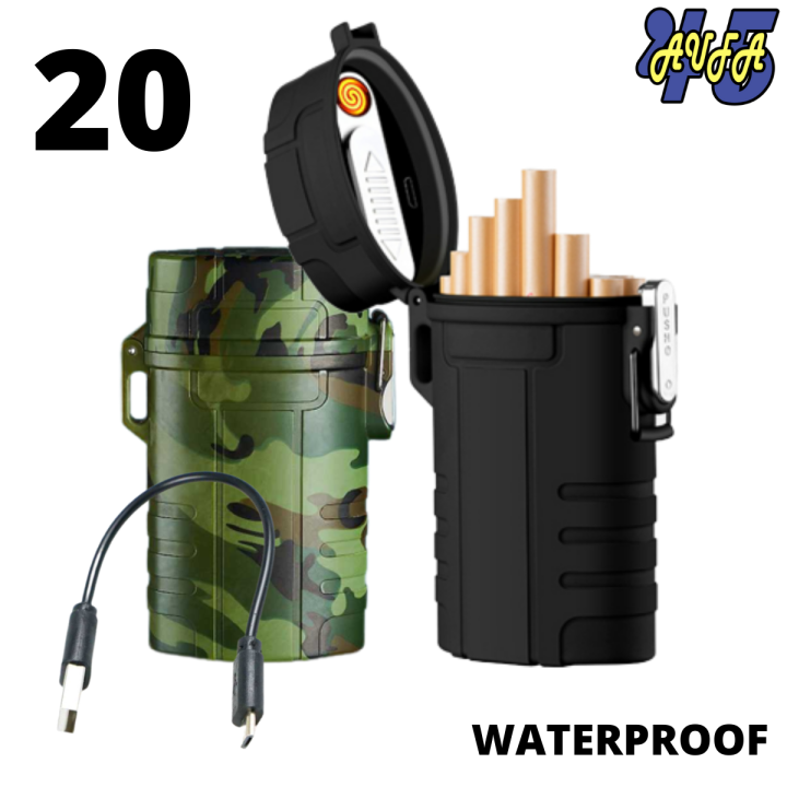 TEMPAT ROKOKK KEREN PLUS KOREK ISI 20 BATANG ANTI AIR KOTAK ROKOK KEREN ...