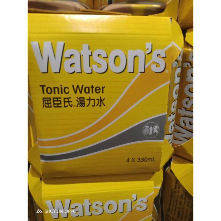Watson's Tonic Water 4 cans | Lazada PH