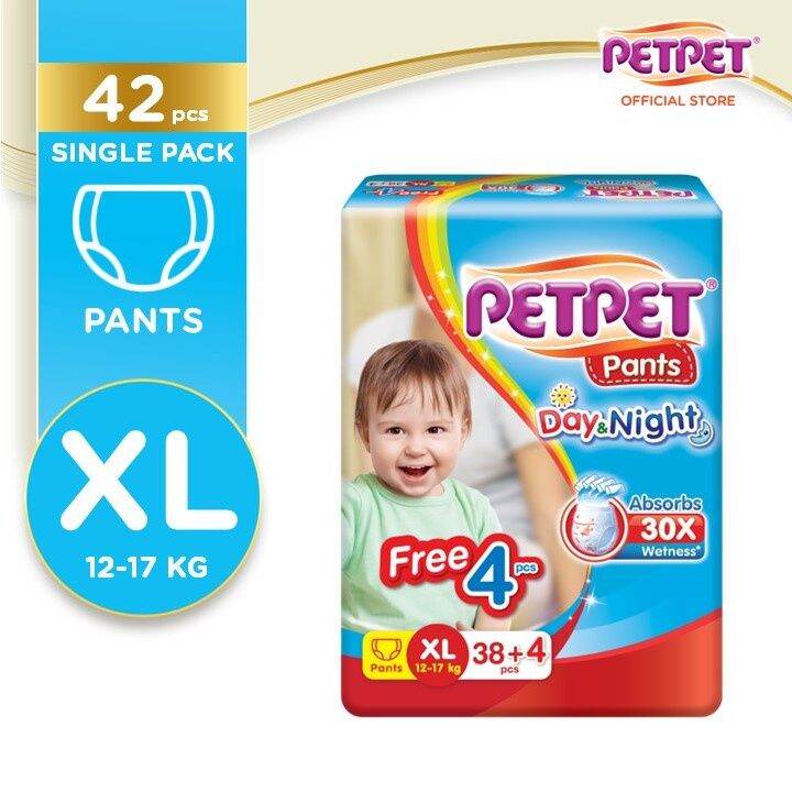 Petpet Day & Night Pants XL/XXL Jumbo Pack | Lazada