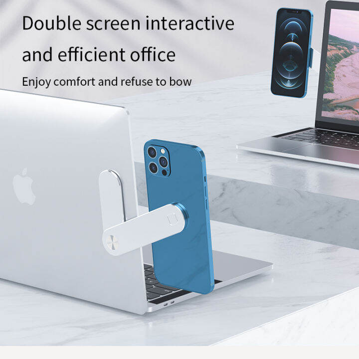 Magnetic Laptop Screen Support Holder Dual Monitor Display Clip ...