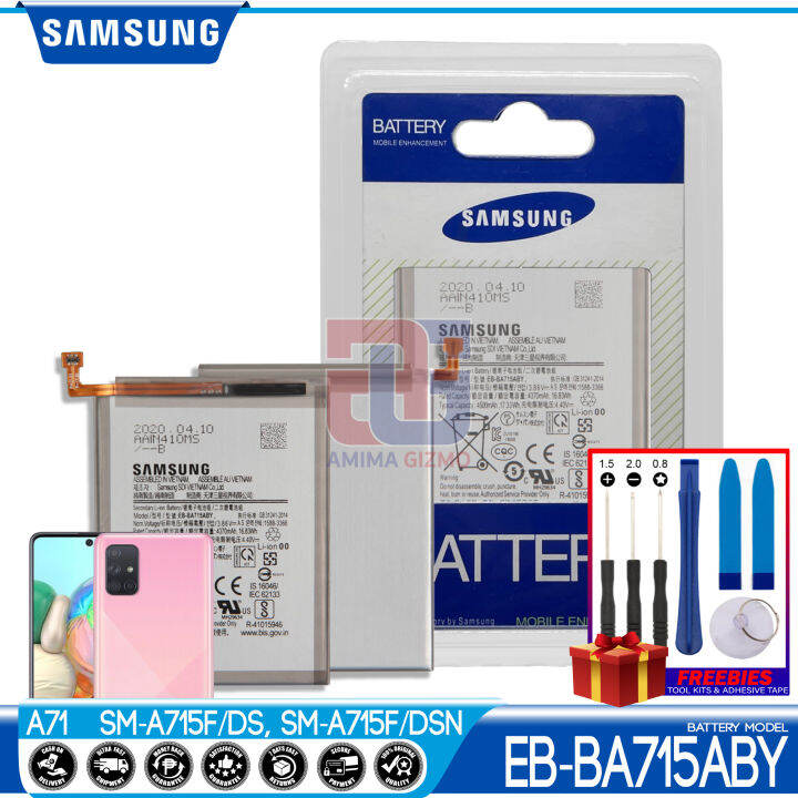 Samsung Galaxy A71 Battery Original Quality and Capacity Model EB ...