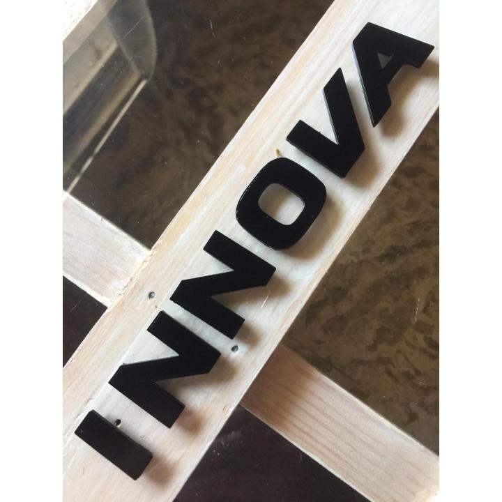 IdYourCar! - Toyota Innova Hood Emblem - Black | Lazada PH