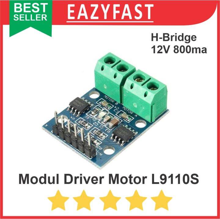 Dual Two Driver Motor DC H Bridge L9110 | Lazada Indonesia