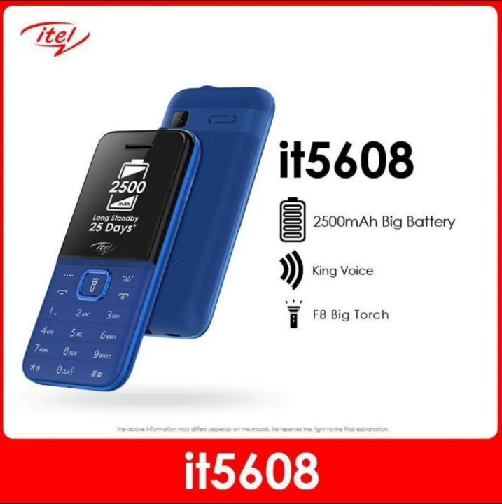 ITEL 5608 Dual Sim Keypad Phone | Lazada PH