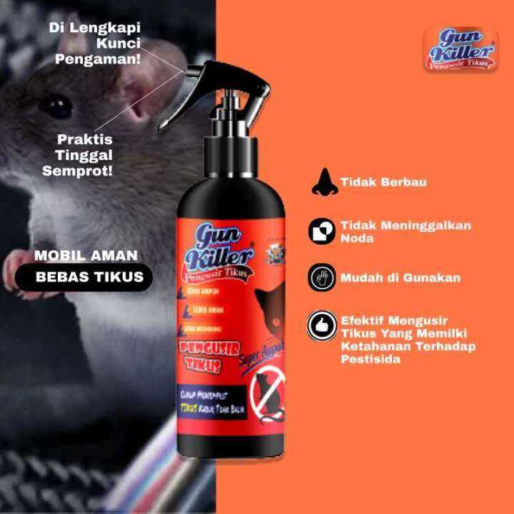 GUN KILLER Racun Semprot Tikus 250ml - Solusi Pintar untuk Mengatasi ...