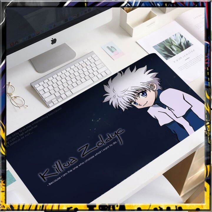 Gaming Mouse Pad X Hunter Killua Figure MAT Customized Large Office ...