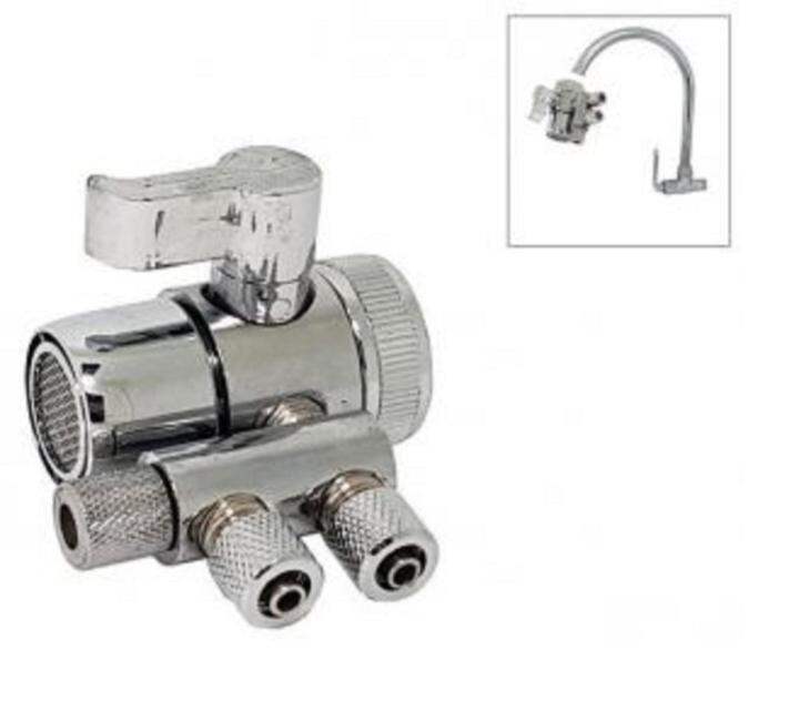 2 Way Water Filter Diverter Valve for Countertop Filter 1/4 Tube | Lazada