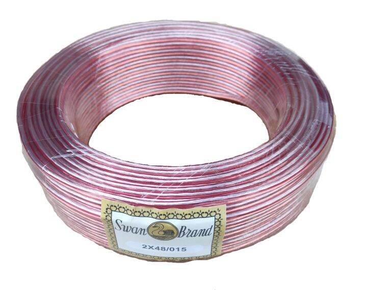 2x48 core (0.75mm2) DIY Audio Speaker Cable OFC Loud Speaker Oxygen ...