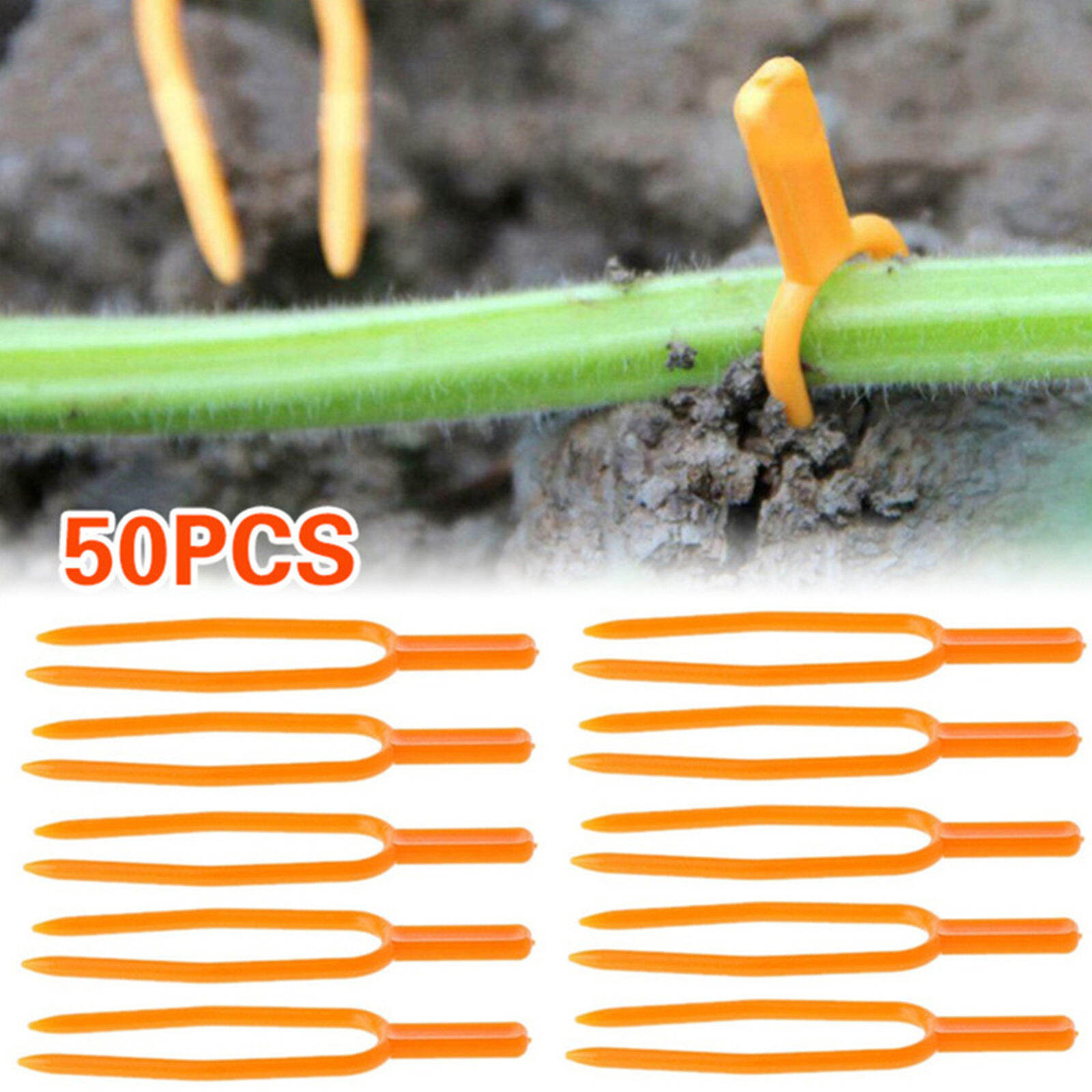 【คลังสินค้าพร้อม】50PCS Plant Stem Stolon Fixator 65MM Garden Strawberry ...