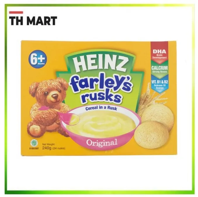 Heinz Farley's Original Rusks 6+ Months 24 Rusks 240g | Lazada