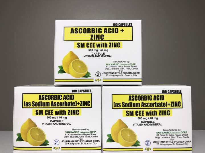 NON-ACIDIC SM CEE + ZINC | Lazada PH