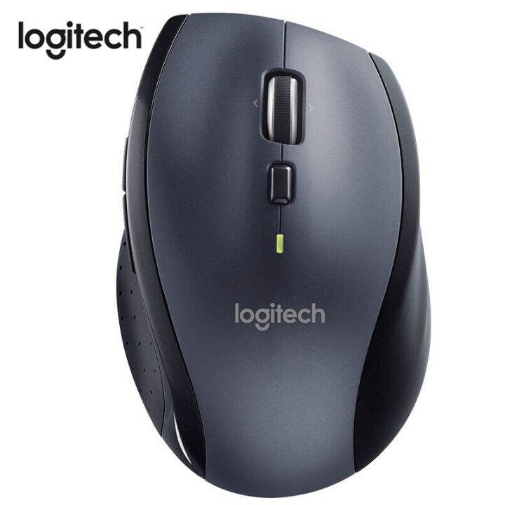Logitech M705เมาส์เลเซอร์ไร้สายพร้อมตัวรับสัญญาณ USB Unifying Mice อายุ ...