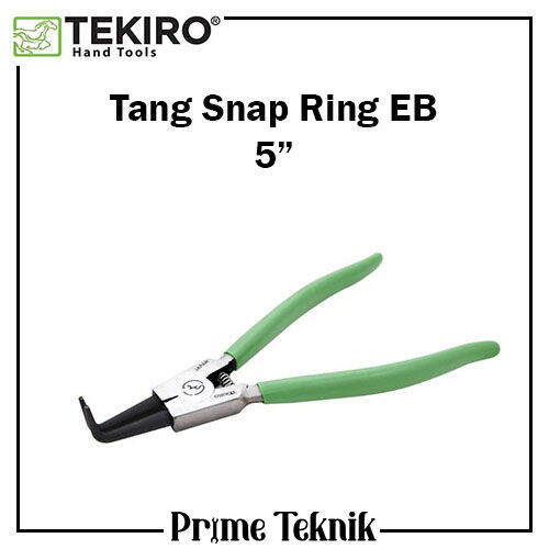 Tang Snap Ring 5 Inch EB Tekiro Tang Snapring 5" Bengkok Buka | Lazada ...