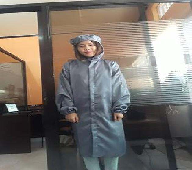 ESD SMOCK GOWN(GREY)LARGE | Lazada PH