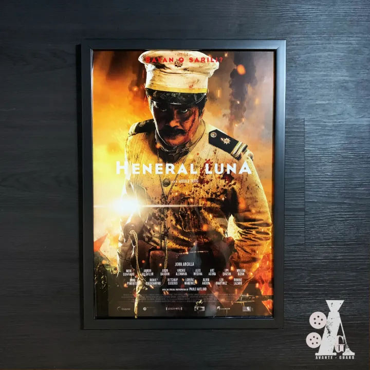 Heneral Luna (High Quality Framed Movie Poster) | Lazada PH