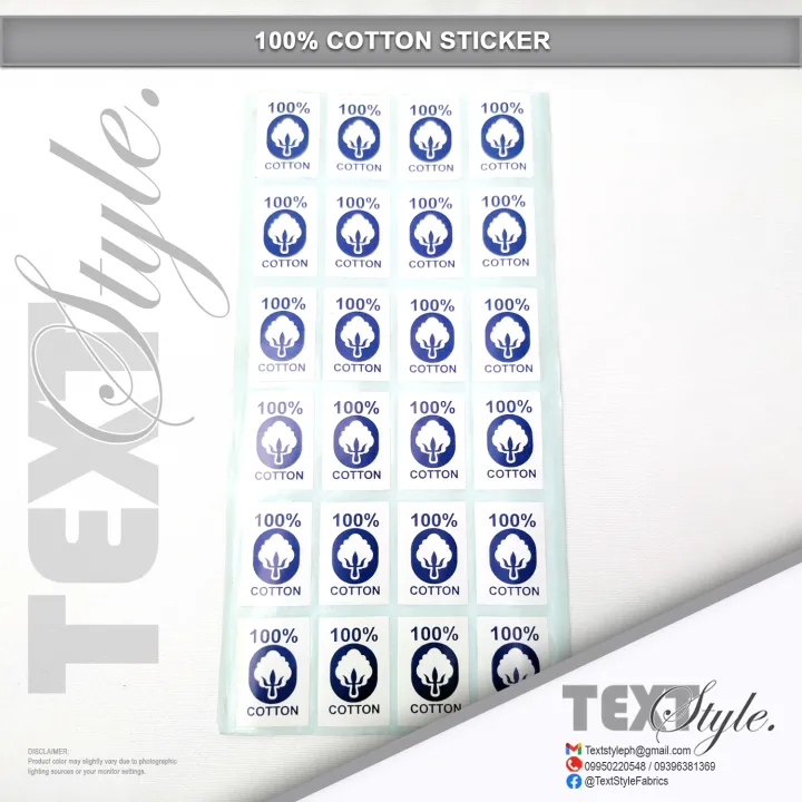 Textstyle 100% Cotton Sticker for T-Shirt | Lazada PH