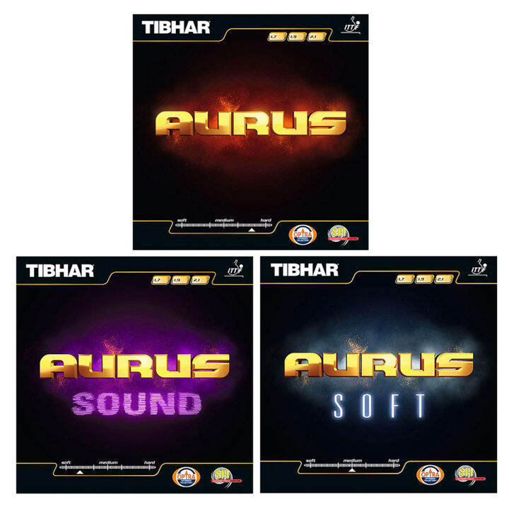 TIBHAR AURUS SOUND / SOFT Table Tennis Rubber Orignal TIBHAR AURUS Ping ...