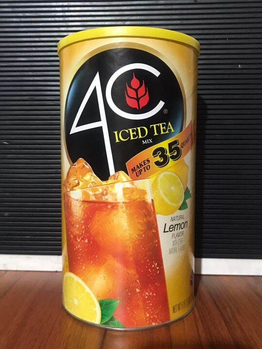 4C Drink Mix, Lemon Iced Tea 2.34kg | Lazada PH