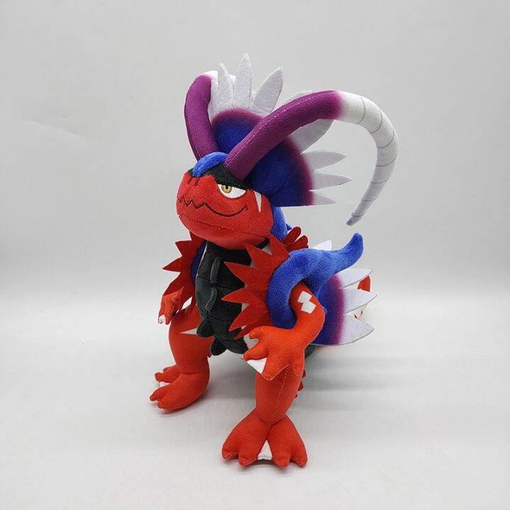 Anime Pokemon Scarlet Violet Series Plush Toy Figures Koraidon Miraidon ...