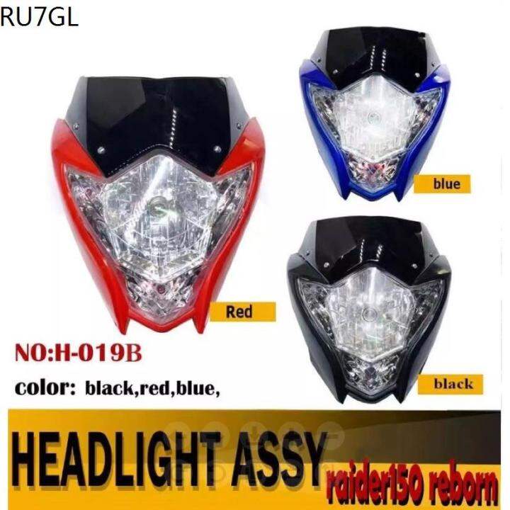 Stickers ☜{DBPHP} RAIDER 150 NEW REBORN HEADLIGHT WITH COWLING ...