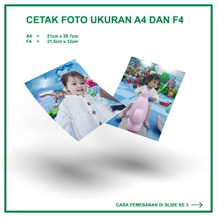 Cetak Foto ,Pakai Foto Suka-Suka Ukuran A4 Dan F4 | Lazada Indonesia