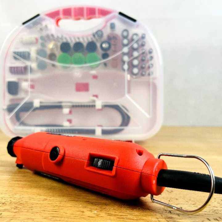 MESIN BOR BOTOL TUNER GERINDA MINI DIE GRINDER KIT FULLSET DEKWE 9211 ...