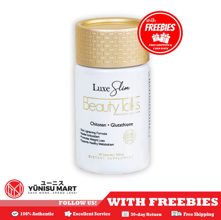 Luxe Slim Beauty Talks Glutathione Capsules | Lazada PH